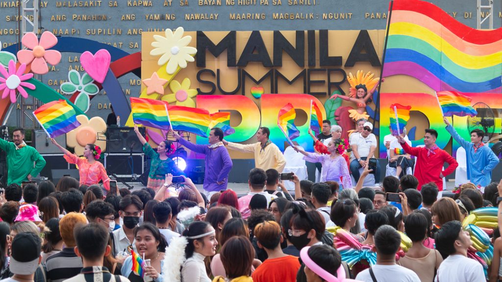 City of Manila holds ‘summer Pride’ – Outrage Magazine